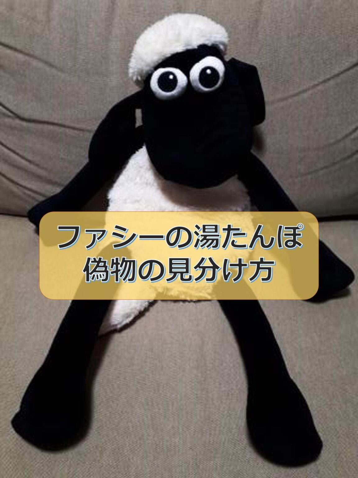 ファシーの湯たんぽの偽物の見分け方！おすすめの購入先と注意点 | tkg35 blog.